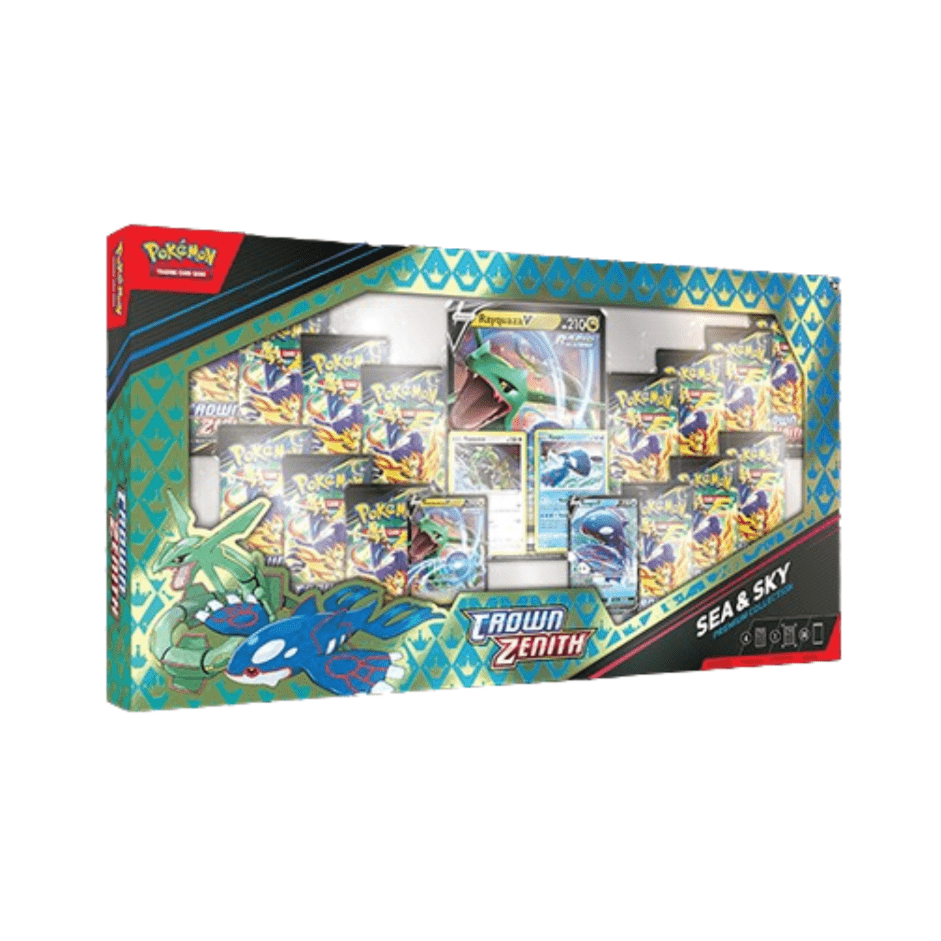 Pokemon Sword & Shield Crown Zenith Sea & Sky Premium Collection ...